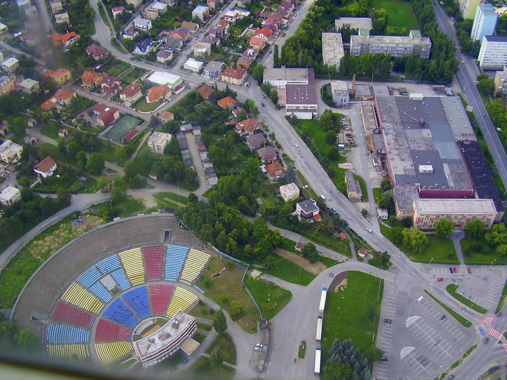 Pri košickom Amfiteátri vyrastie nová štvrť. Pribudne aj kruhový objazd ...
