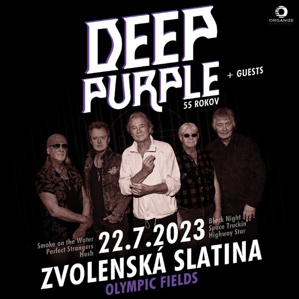Deep Purple v júli vo Zvolenskej Slatine | Rádio Košice